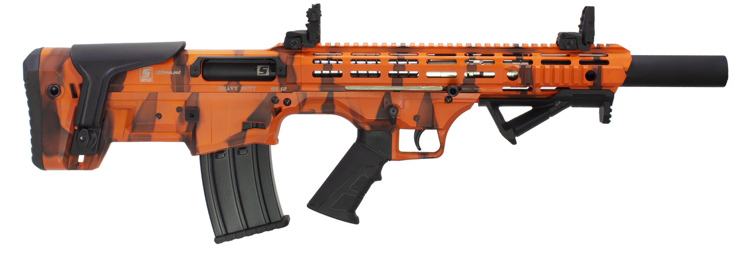 Sipahi BS12 Orange Heavy Duty Bullpup Shotgun | 18" Barrel 12 Gauge